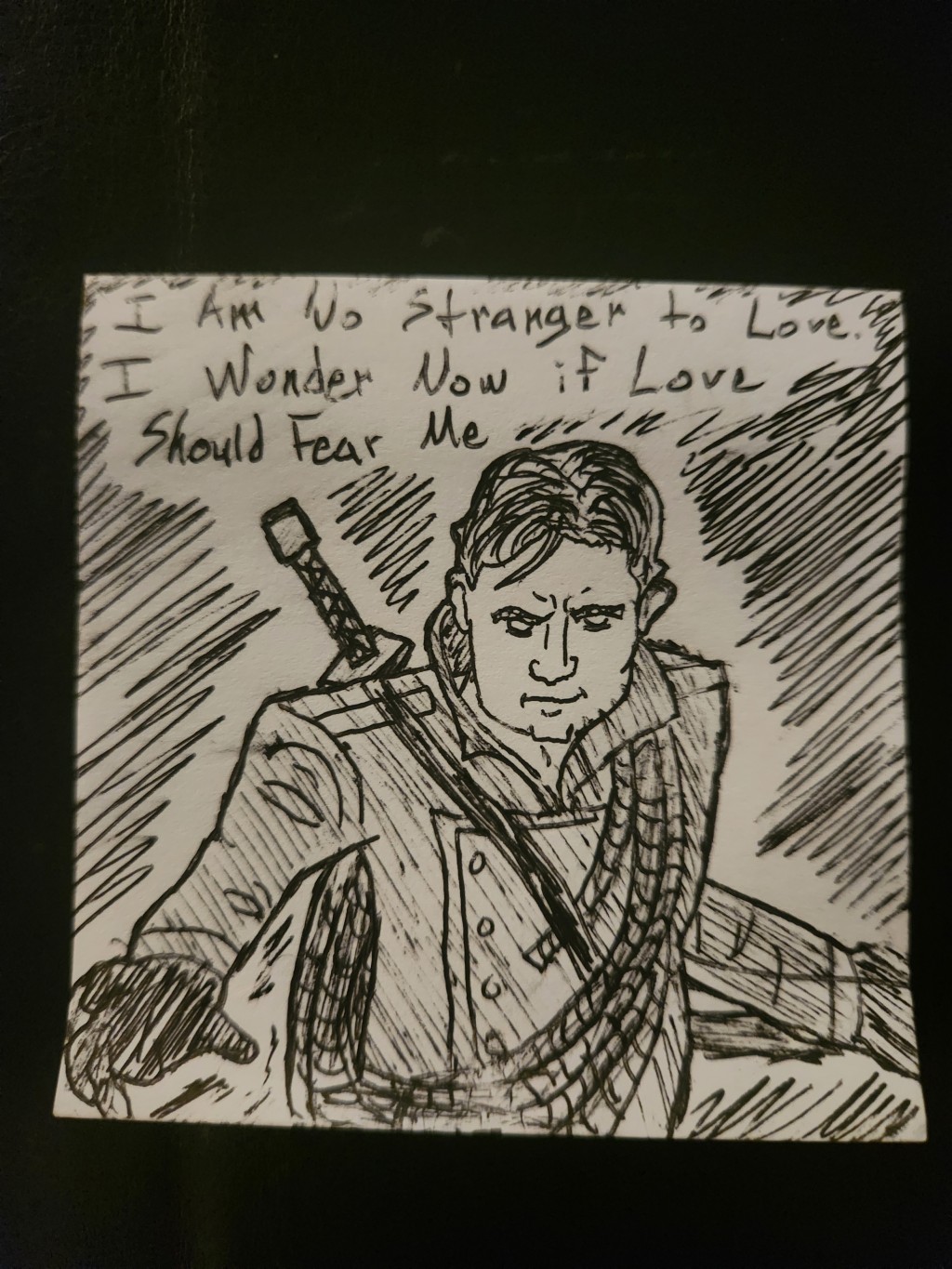 Fabian Gray drawing by Dane Mullen | Doodle Addicts