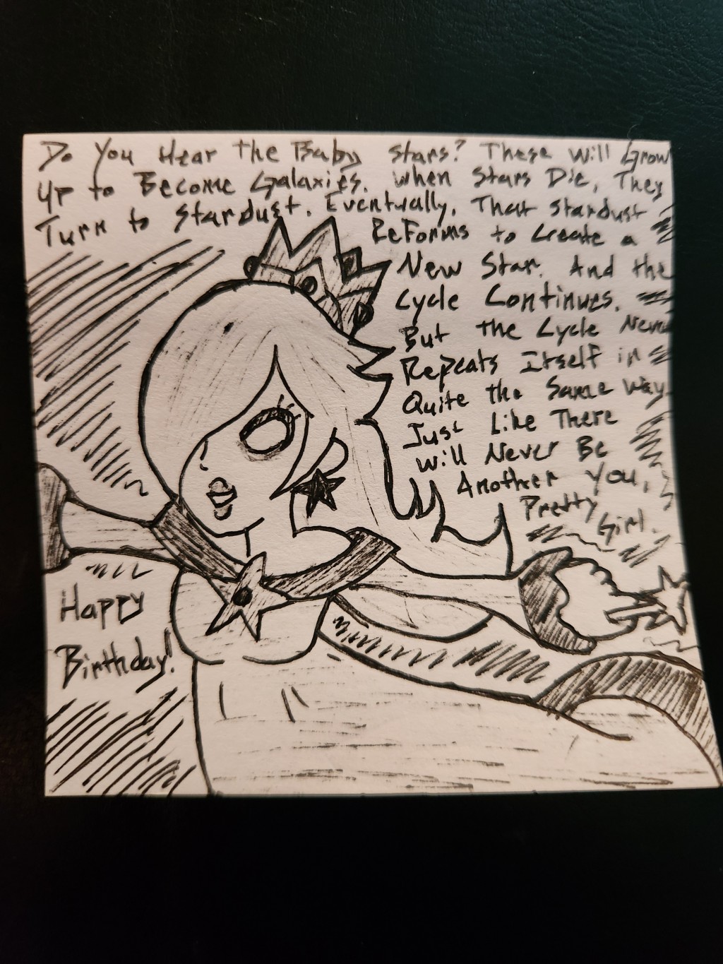 Rosalina drawing by Dane Mullen | Doodle Addicts