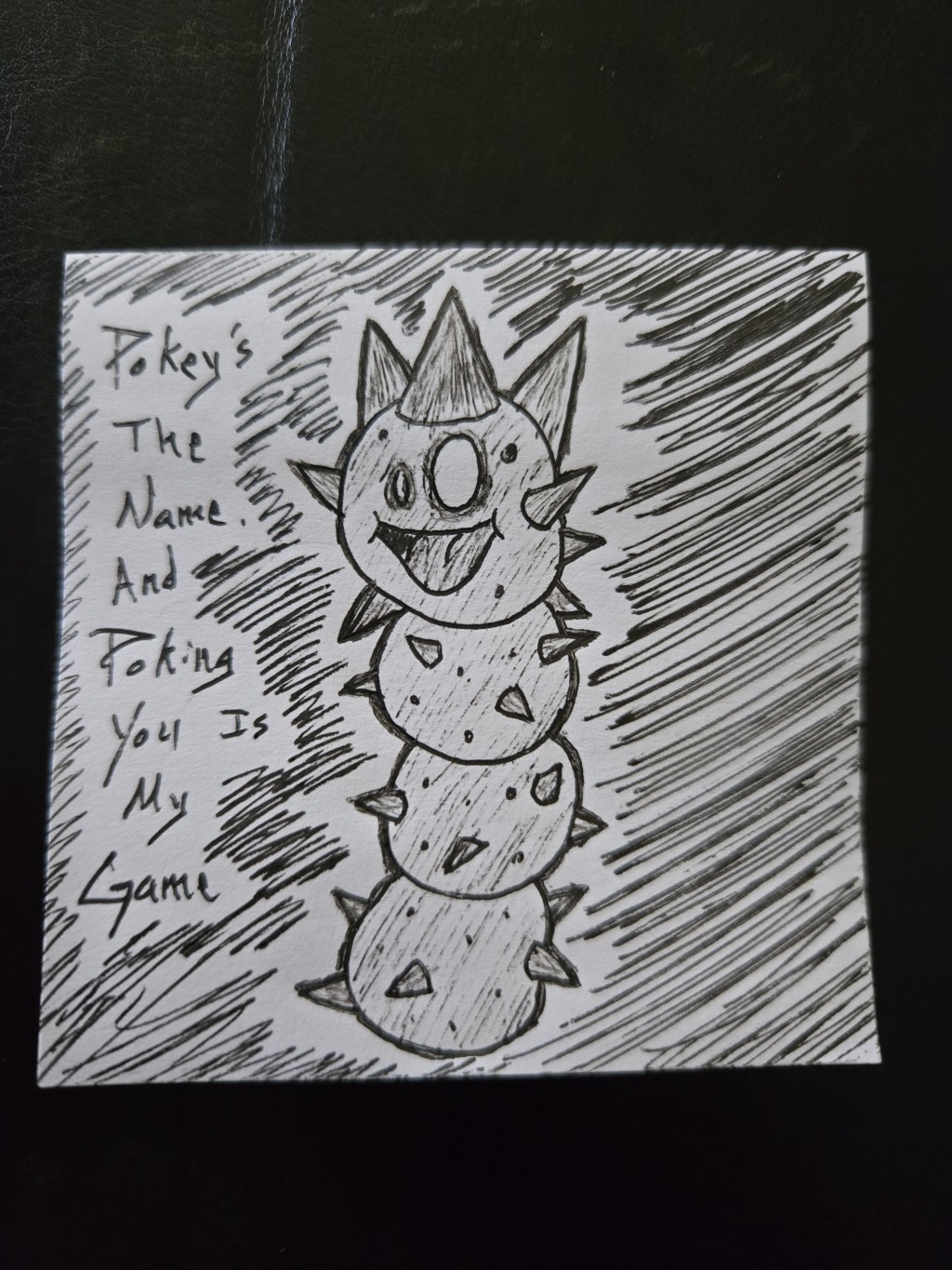 Pokey drawing by Dane Mullen | Doodle Addicts