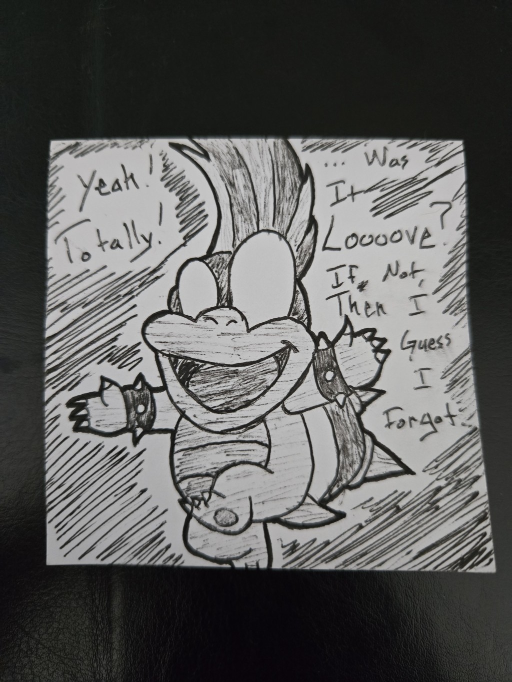 Lemmy Koopa drawing by Dane Mullen | Doodle Addicts