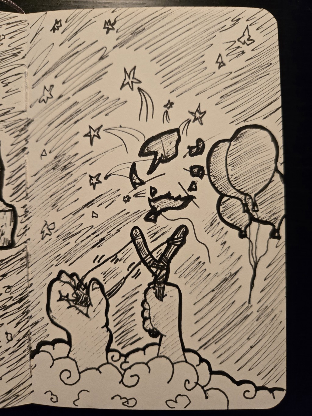 Scribbles with Sarah: Space Theme drawing by Dane Mullen | Doodle Addicts