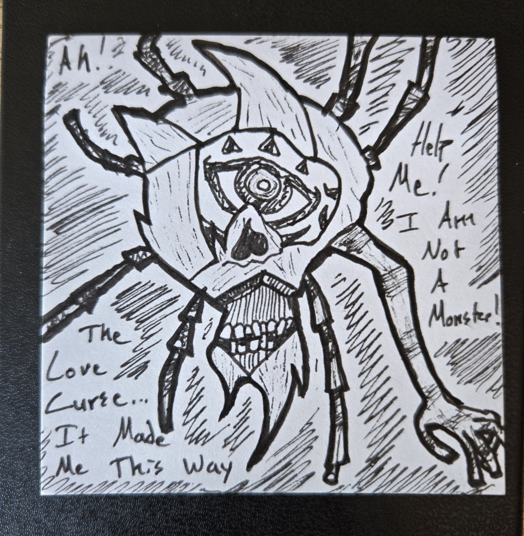 Cursed Rich Man (Majora's Mask) drawing by Dane Mullen | Doodle Addicts