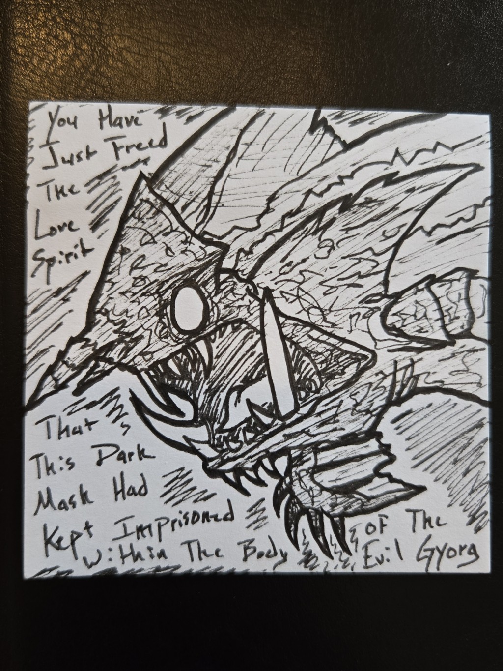 Gyorg (Majora's Mask) drawing by Dane Mullen | Doodle Addicts