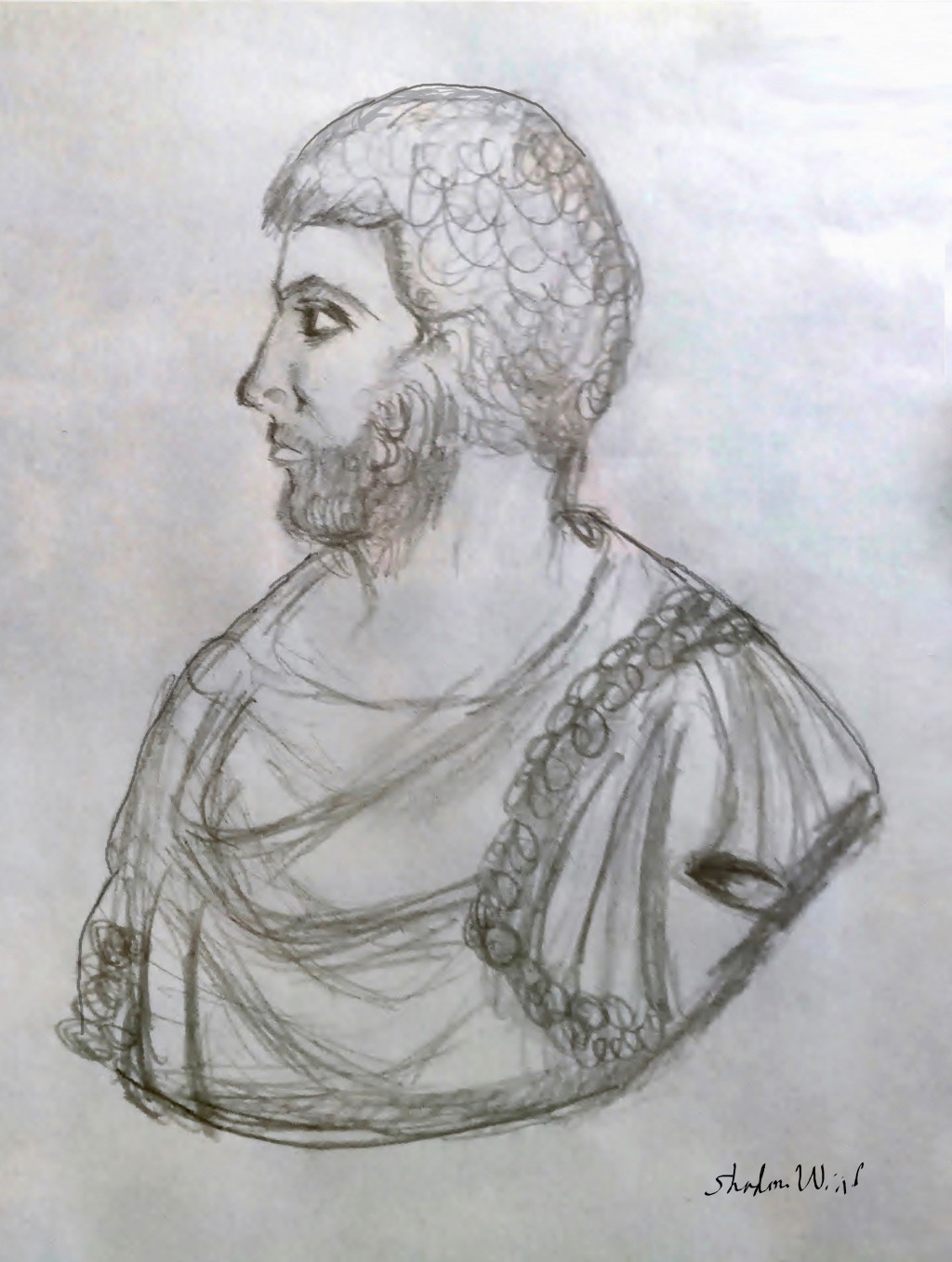 Roman Emperor drawing by Shadow Wind | Doodle Addicts