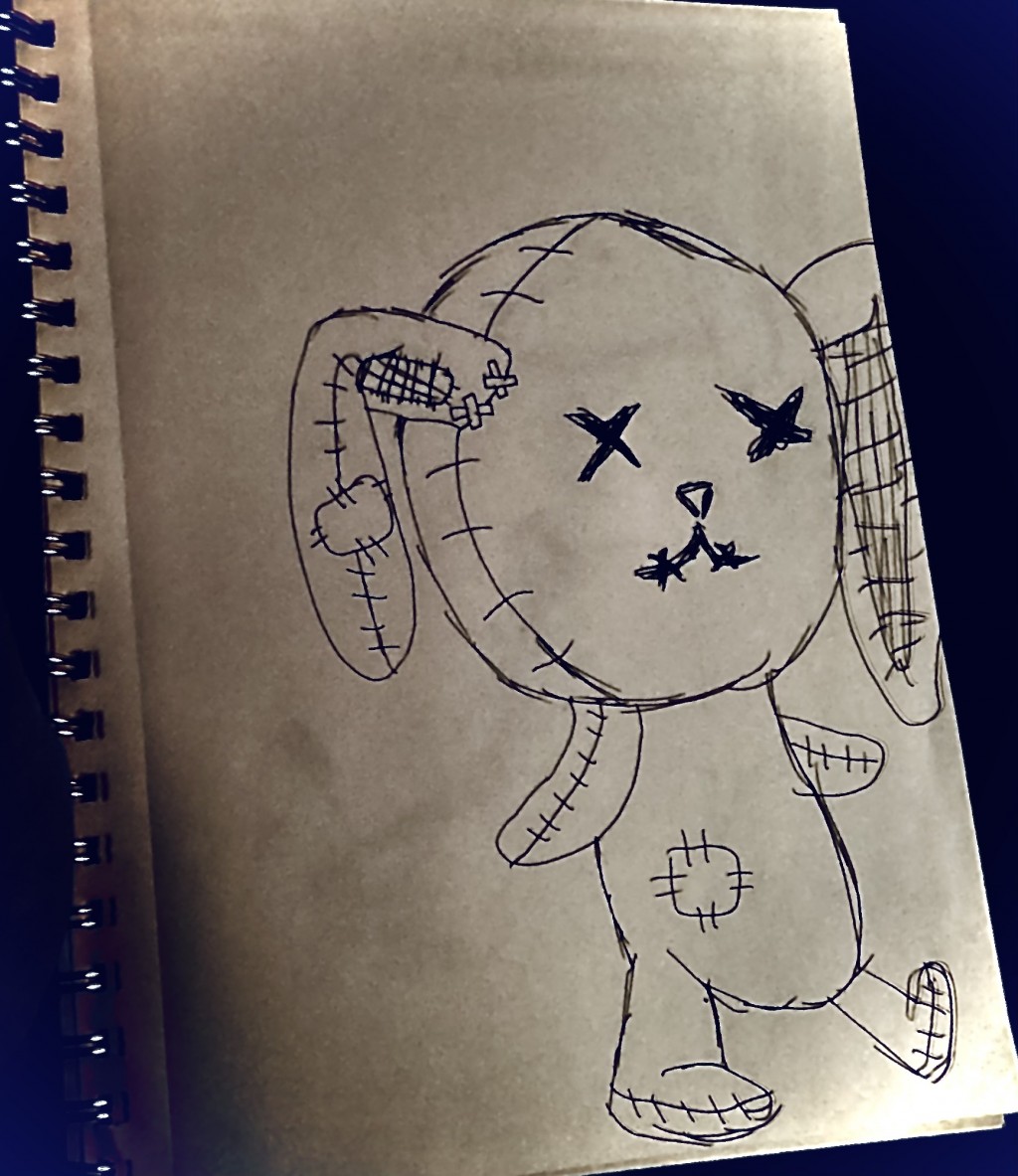 Voodoo Bunny drawing by Mags | Doodle Addicts