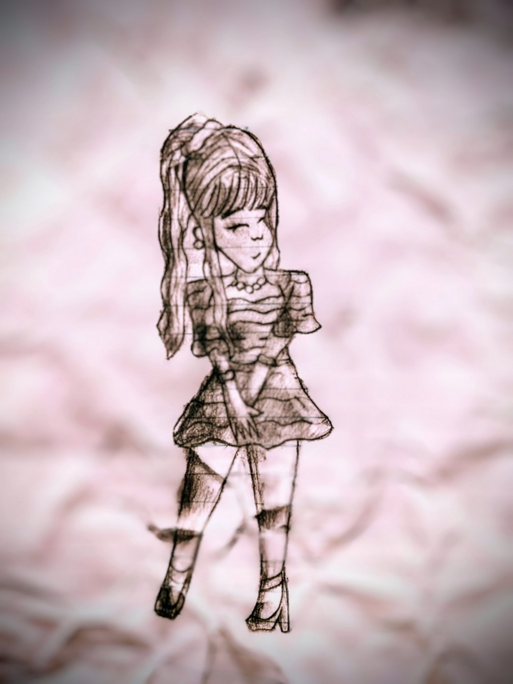 Polite Girl drawing by Amber | Doodle Addicts