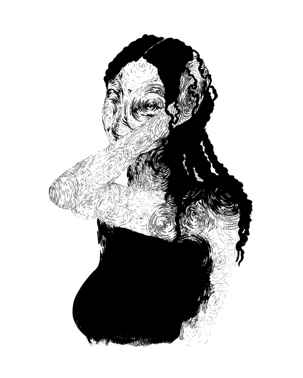 Turmoil drawing by Buse Kocagöz | Doodle Addicts