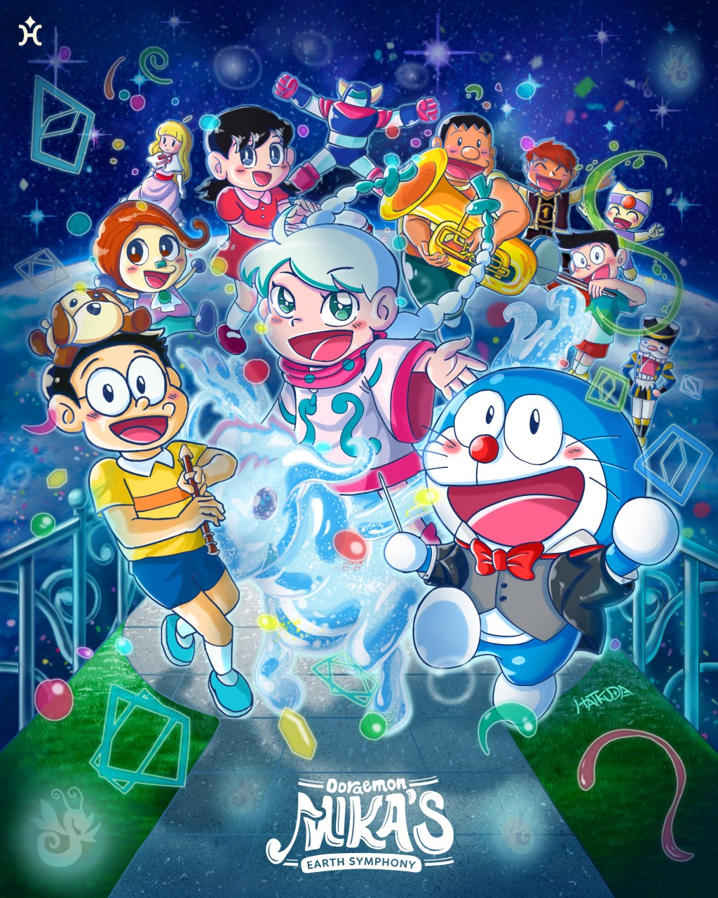 Mikka doraemon drawing by Hatkuda | Doodle Addicts