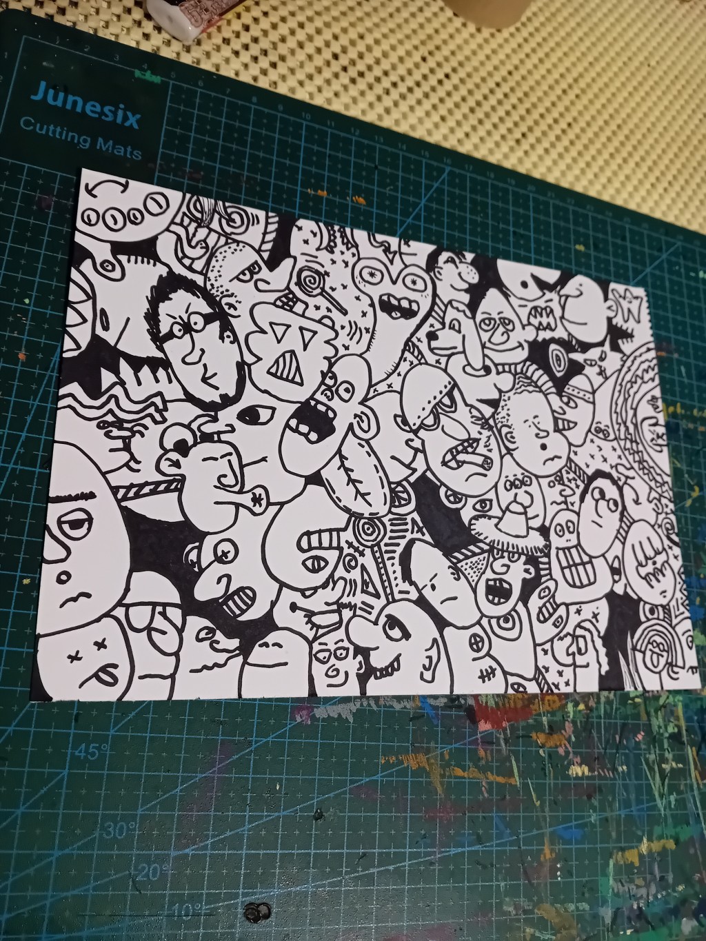 Doodle Rave drawing by Gamma Imps | Doodle Addicts