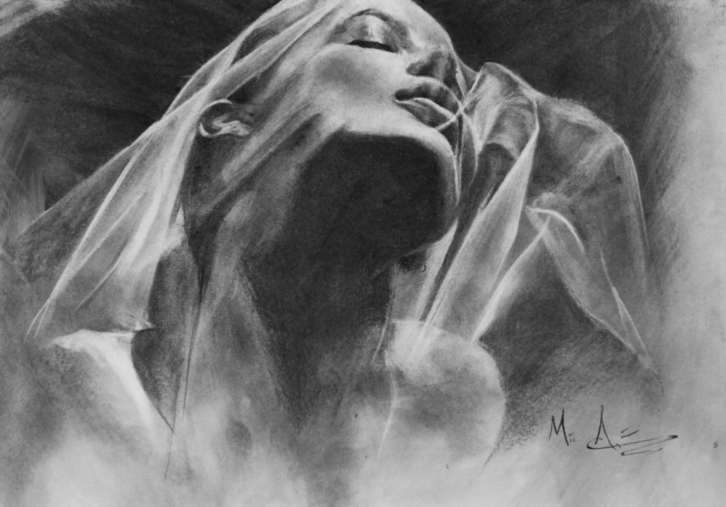 Amicable Asphyxiation drawing by michael james | Doodle Addicts