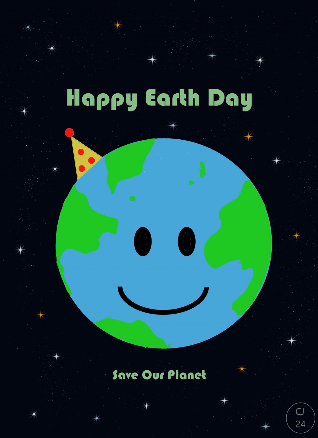 Happy Earth Day drawing by Cameron | Doodle Addicts