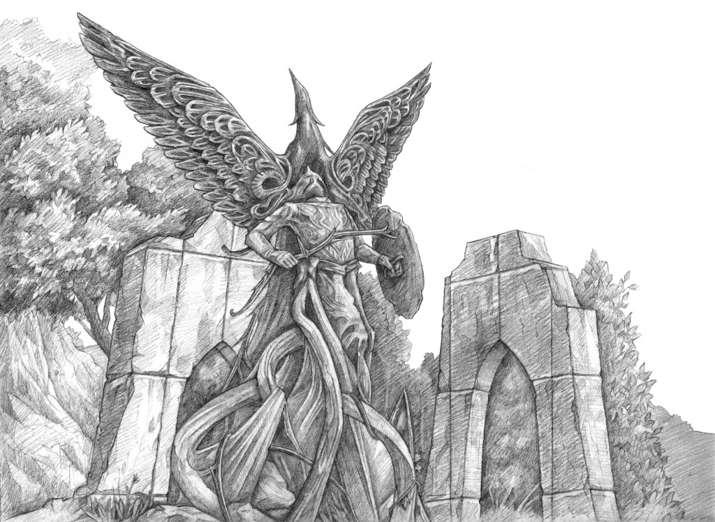 A drawing based on The Elder Scrolls IV: Oblivion drawing by ...