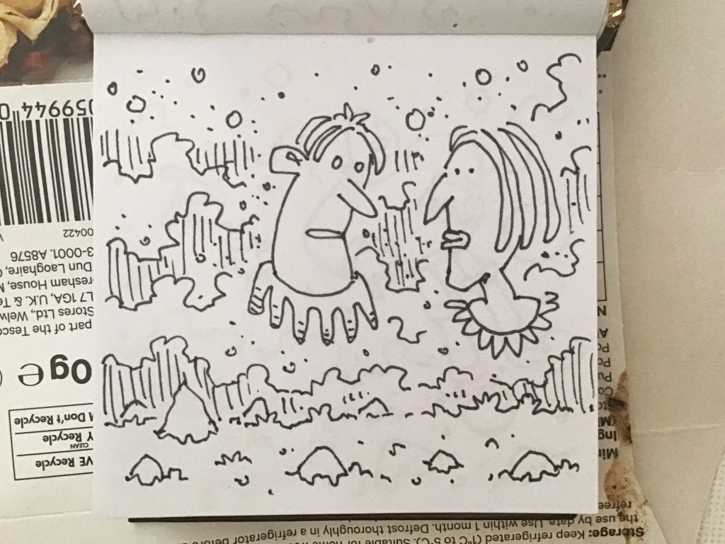 Two Heads drawing by Bobcomics | Doodle Addicts