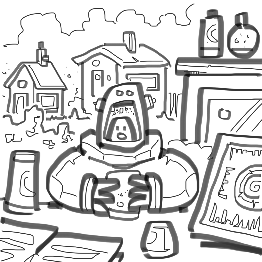 Toxic Drink drawing by Bobcomics | Doodle Addicts