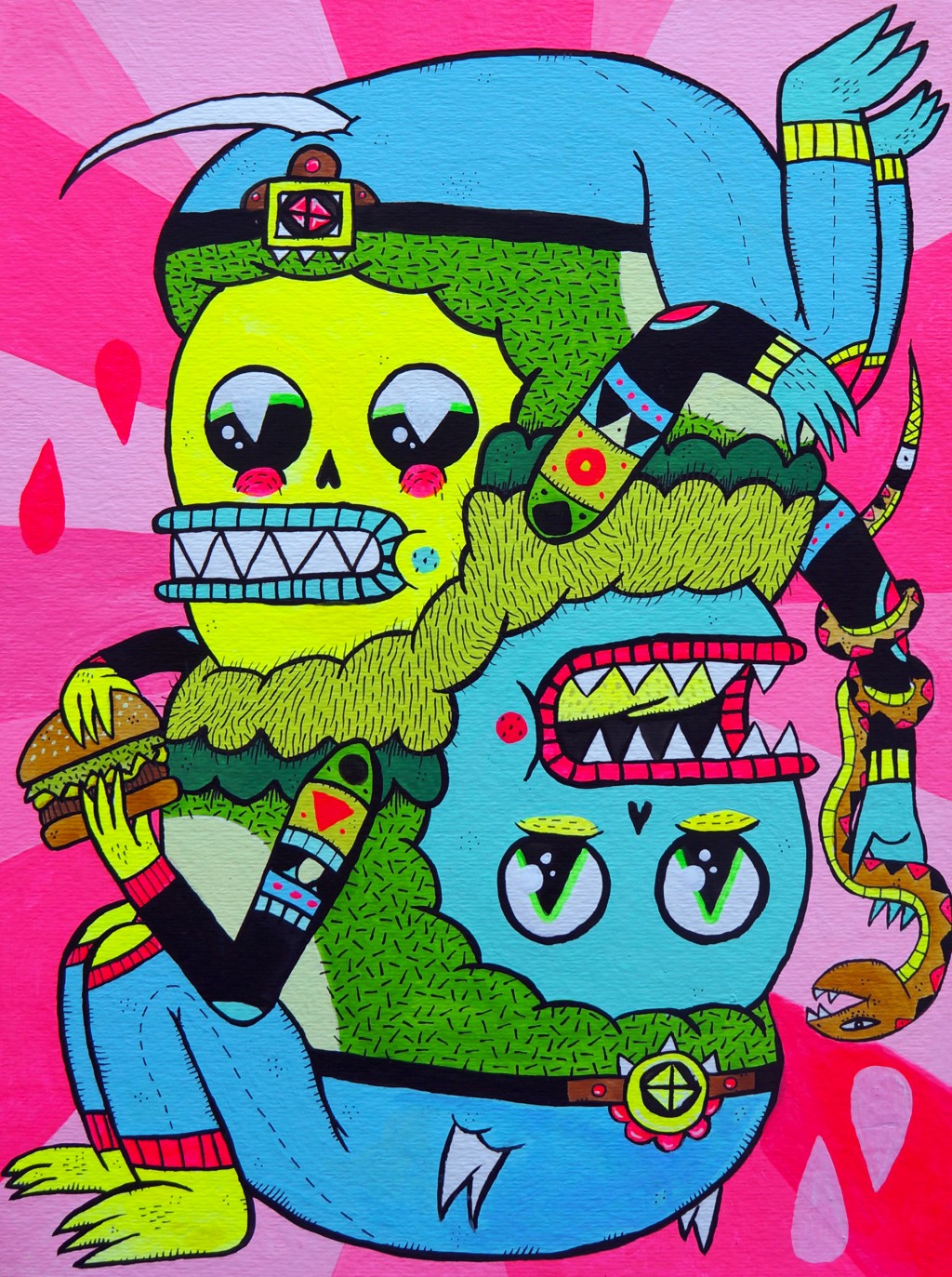 Topsy Turvy drawing by FRENEMY | Doodle Addicts