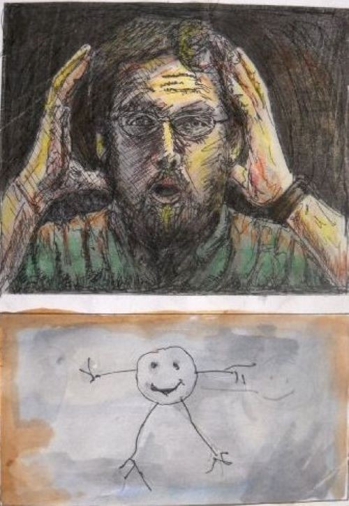 oy vey drawing by Dean C. Graf | Doodle Addicts