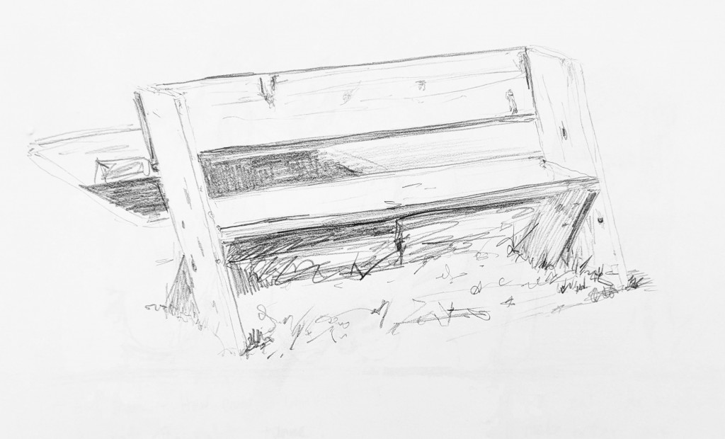 A moments rest drawing by Dean C. Graf | Doodle Addicts