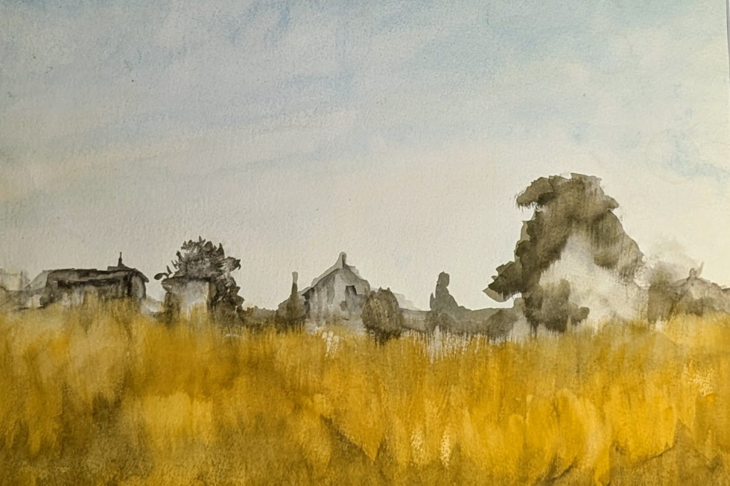 Abandoned Farm drawing by Dean C. Graf | Doodle Addicts