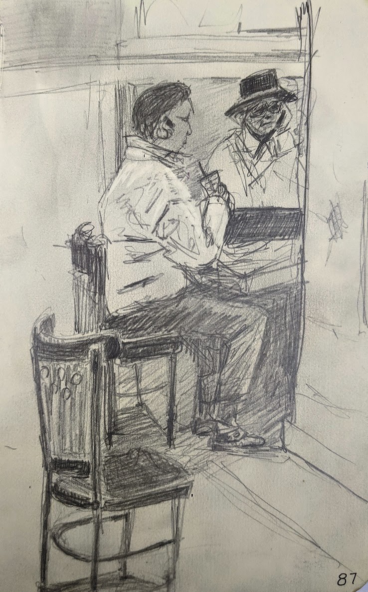 Wabi-Sabi and the Guest of the Moment drawing by Dean C. Graf | Doodle ...