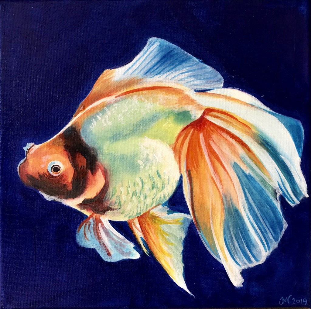 Fanciful Fish drawing by Jennifer Mallory-Welch | Doodle Addicts