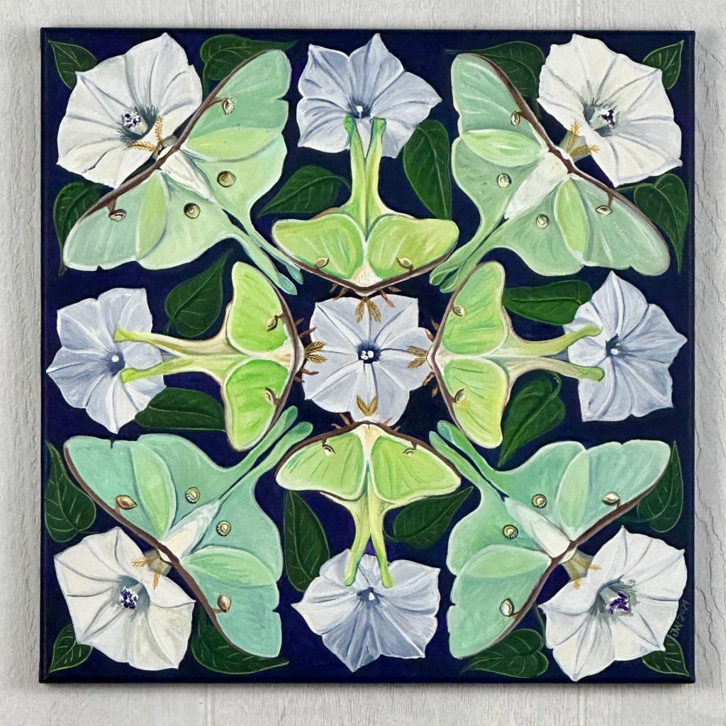 Moondance drawing by Jennifer Mallory-Welch | Doodle Addicts