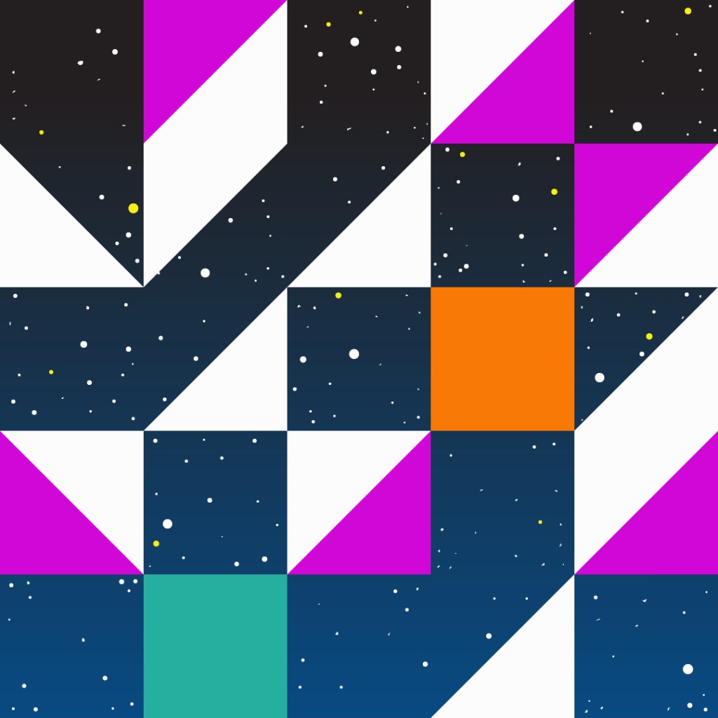 Night time sky drawing by Pat Henzy & Cici Henzy | Doodle Addicts