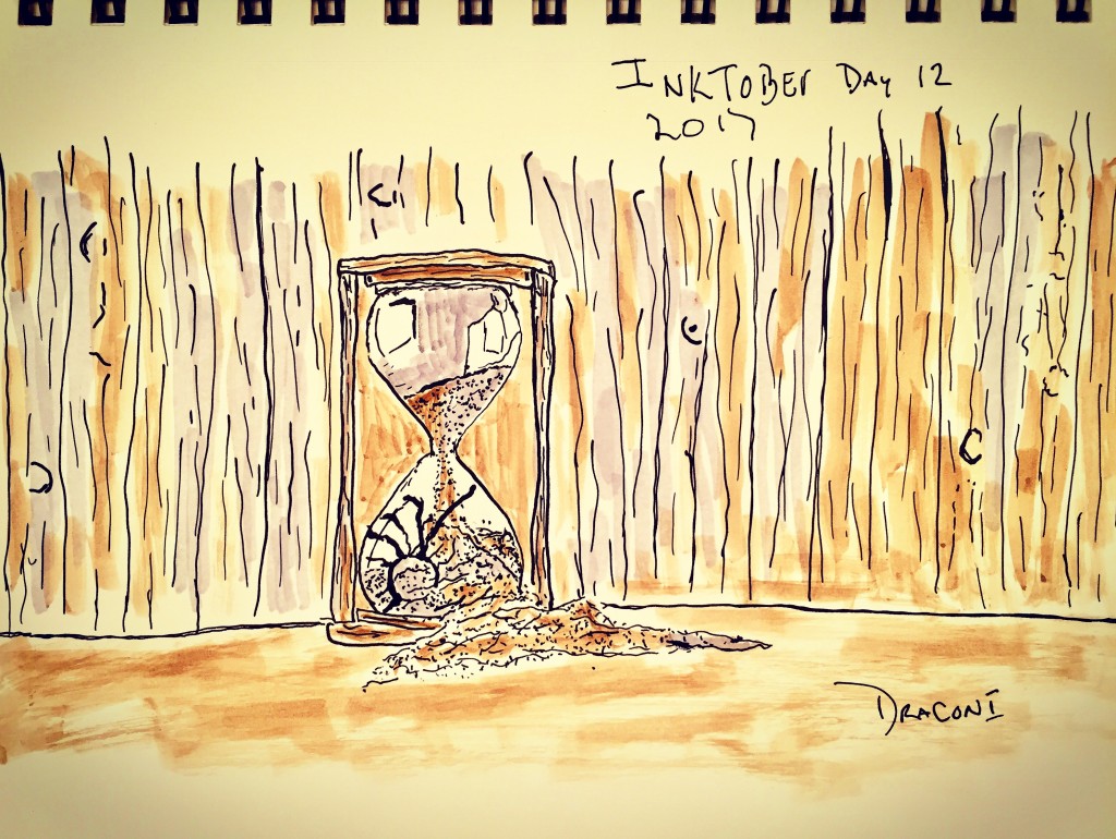 Shattered Time drawing by Piper Draconi | Doodle Addicts