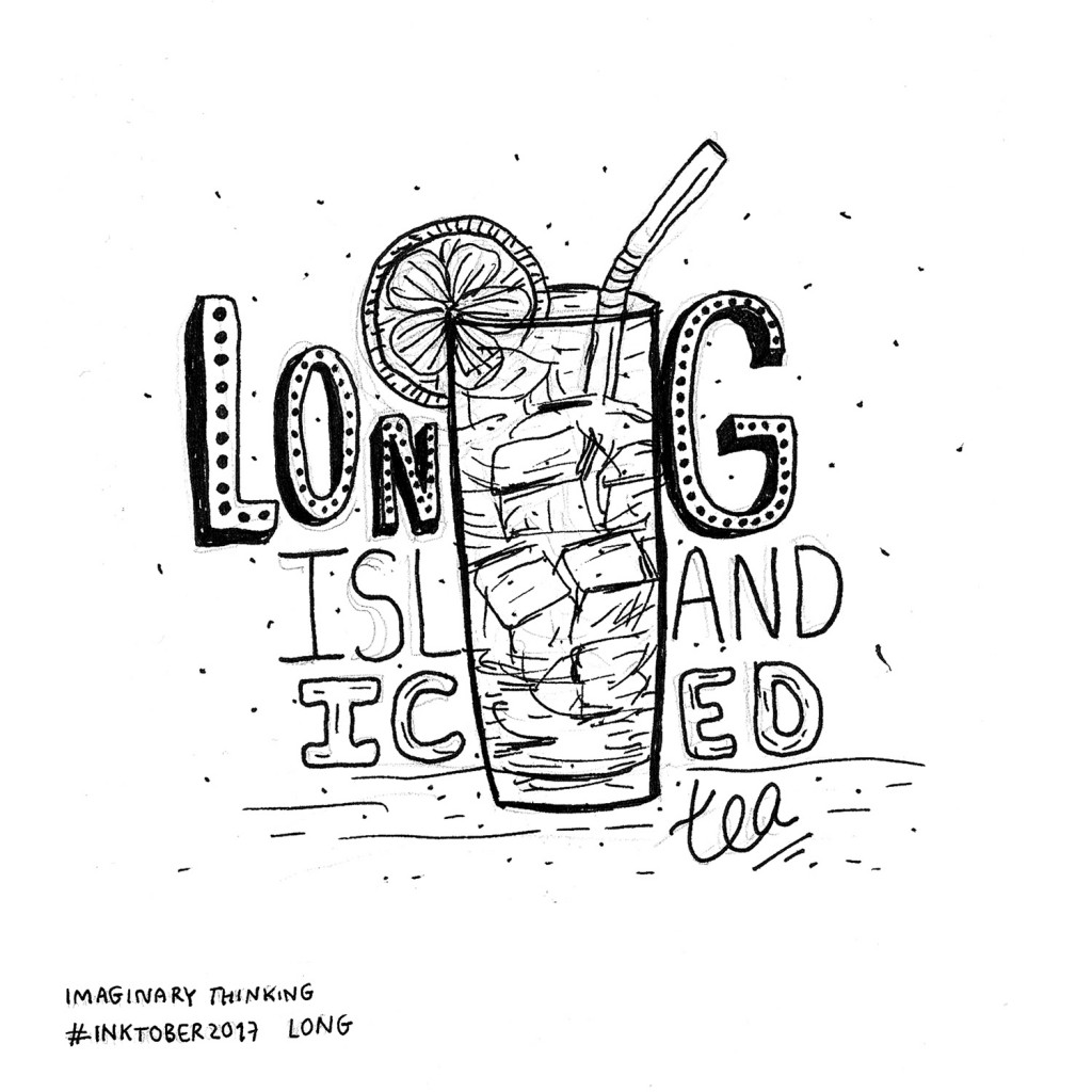 Long Island Iced Tea drawing by Imaginary Thinking | Doodle Addicts