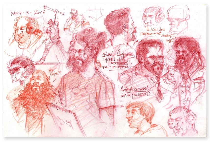 Untitled drawing by Mike Sheehan | Doodle Addicts