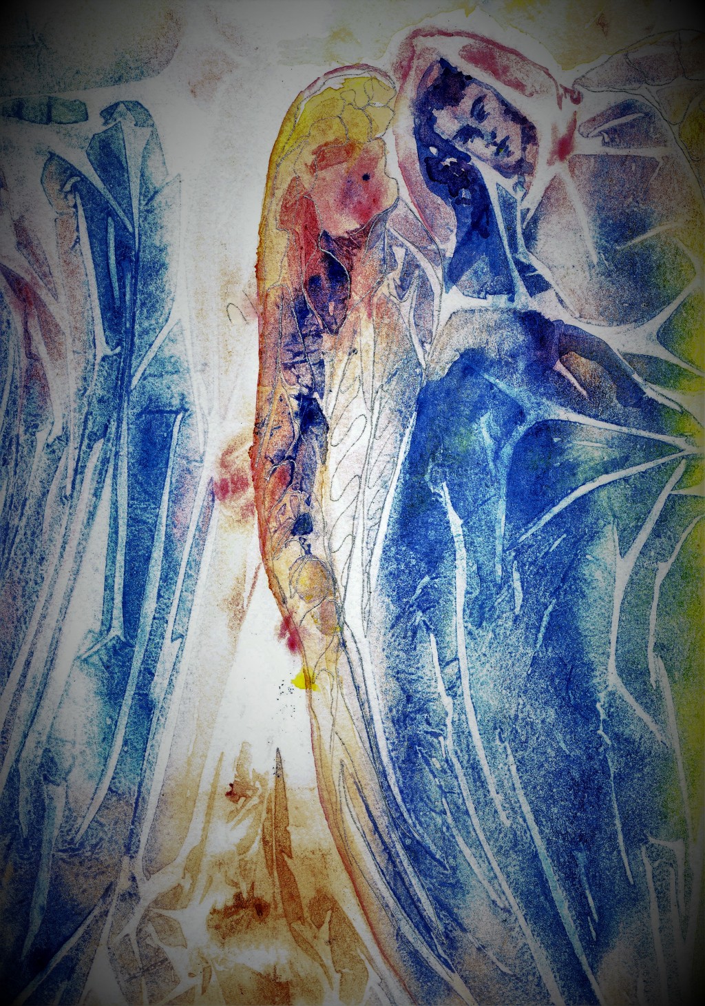 The Visitor drawing by Jan Illingsworth | Doodle Addicts