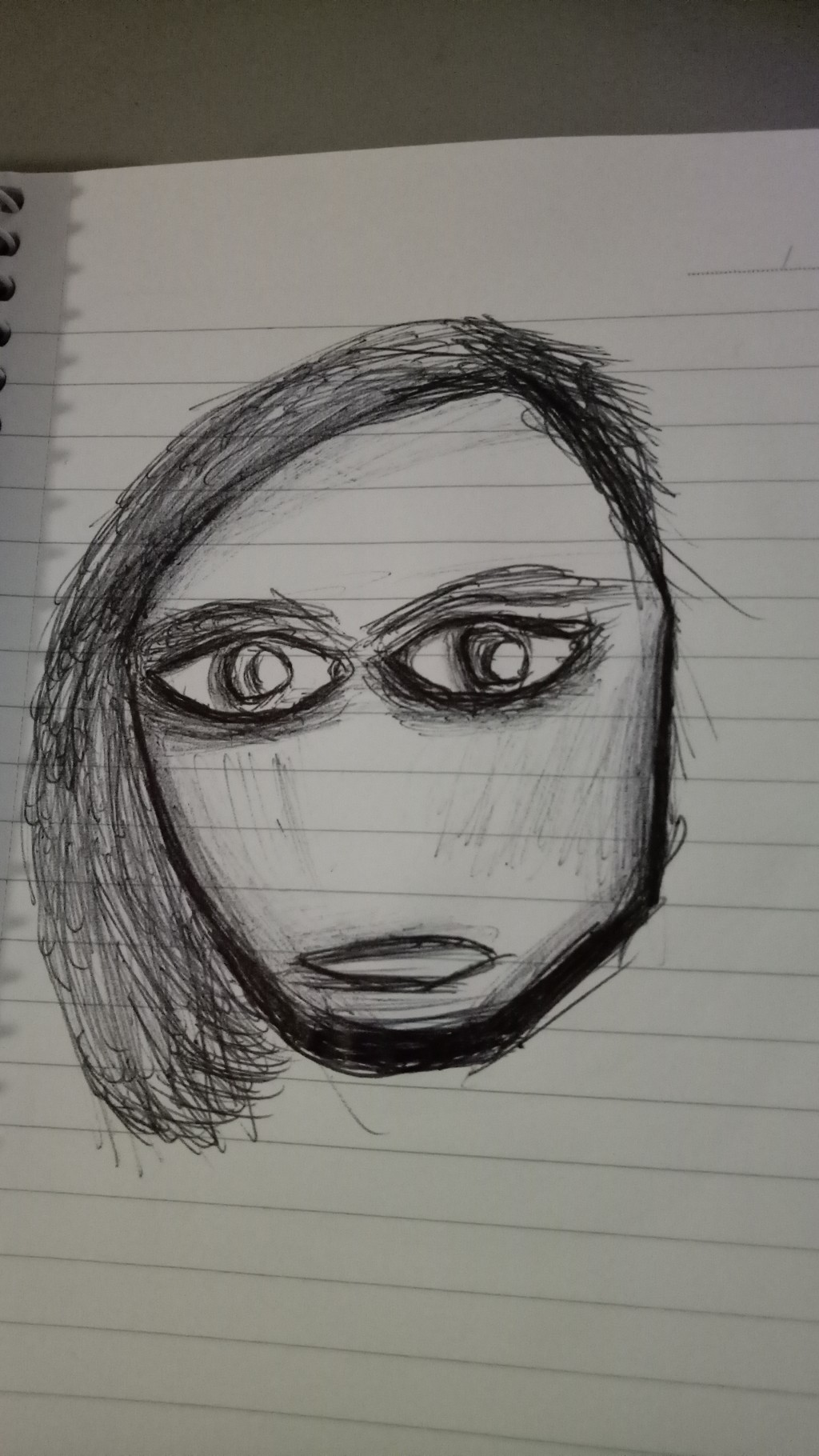 dark side drawing by Christopher | Doodle Addicts