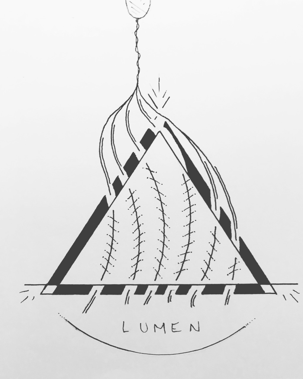 Lumen drawing by Moses Hoy | Doodle Addicts