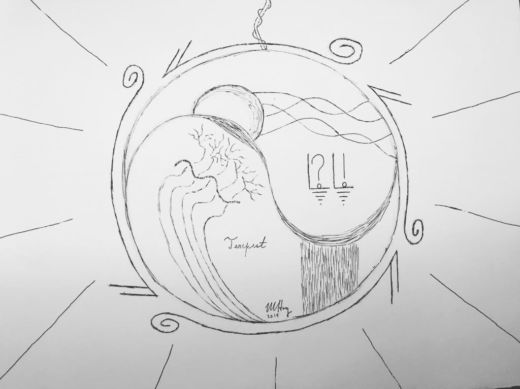 Tempest drawing by Moses Hoy | Doodle Addicts