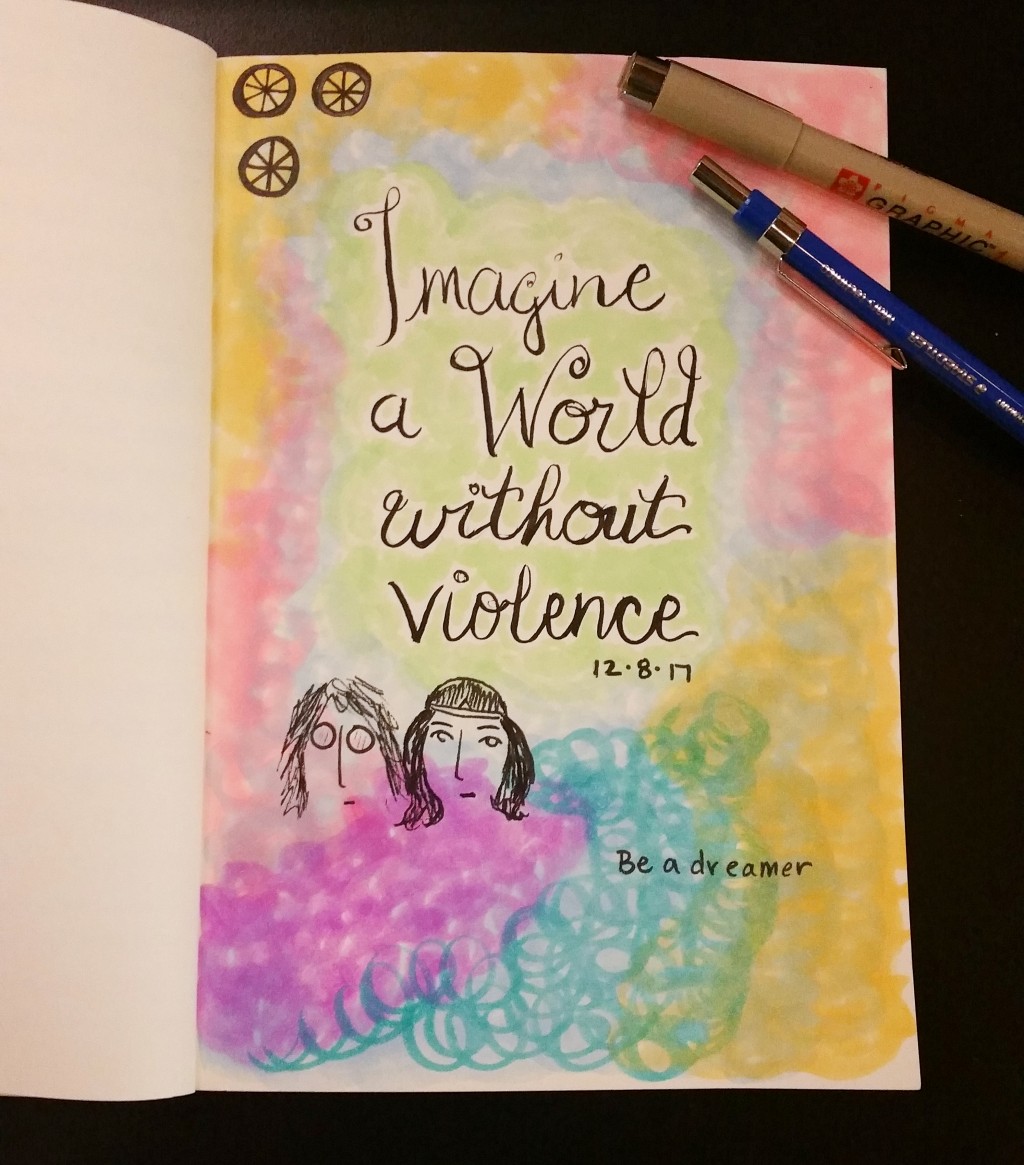 Imagine 2017 drawing by Jenicorn | Doodle Addicts