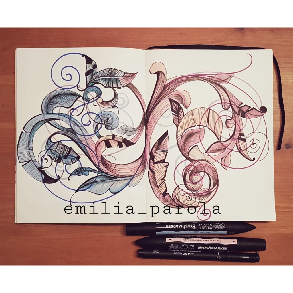 Dreaming drawing by Emilia Parola | Doodle Addicts